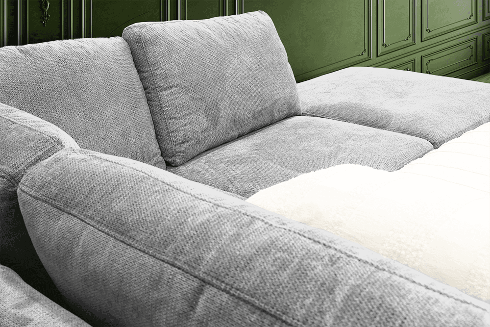 Reva Lounge With Inbuilt Sofa bed With Right Hand Chaise